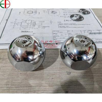 China Custom Bearing Steel Balls with Drawing-Specified Threaded Holes for sale