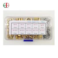 China Custom Brass & Copper Male Female Hex Standoff Spacer Screws, Inch Standard Thread, Corrosion Resistant for Hardware Industry for sale