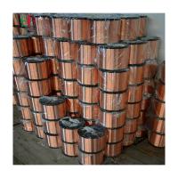 China Red Copper Wire Pure Red 0.03-7.5mm Diameter 0.44 Resistivity Soft Annealed ISO9001 Certified EB Brand Cutting Welding for sale