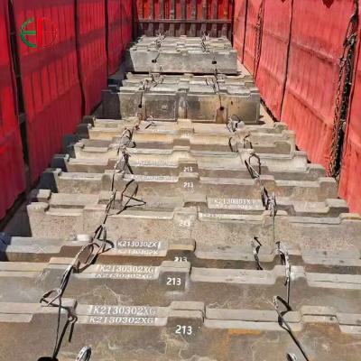 China Direct Supply High Manganese Steel Alloy Accessories Ball Mill Lining High Manganese Steel Liner Plates Fabrication Services for sale