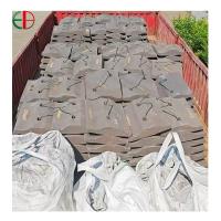 China Direct Supply High Manganese Steel Alloy Accessories Ball Mill Lining High Manganese Steel Liner Plates Fabrication Services for sale