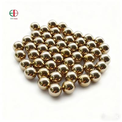 China EB Copper Gold Tin Plated Brass Balls HRC 62-66 Smooth & Shiny 1-25mm Hardware Parts for sale