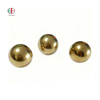 China EB Copper Gold Tin Plated Brass Balls HRC 62-66 Smooth & Shiny 1-25mm Hardware Parts for sale