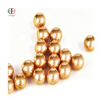 China Brass Deep Groove Ball Bearings HRC 62-66 Hardness Smooth Shiny Finish Sizes 3-12mm for sale