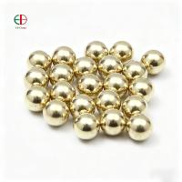 China Brass Deep Groove Ball Bearings HRC 62-66 Hardness Smooth Shiny Finish Sizes 3-12mm for sale