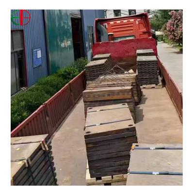 China Customizable High Manganese Steel Durable Brand New Casting Cement Mill Liners Ball Mill Liner Plate for Fabrication Services for sale