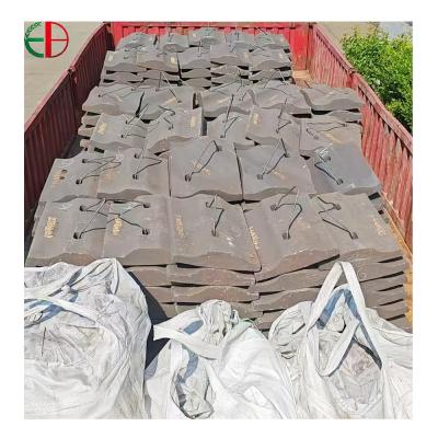 China High Chrome Manganese Steel Ball Mill Lining Plates Nickel Hard Cast Iron Wear Plate Lubricating Features Fabrication Services for sale