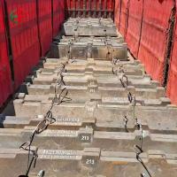 China High Chrome Manganese Steel Ball Mill Lining Plates Nickel Hard Cast Iron Wear Plate Lubricating Features Fabrication Services for sale