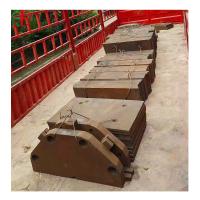 China High Chrome Manganese Steel Ball Mill Lining Plates Nickel Hard Cast Iron Wear Plate Lubricating Features Fabrication Services for sale