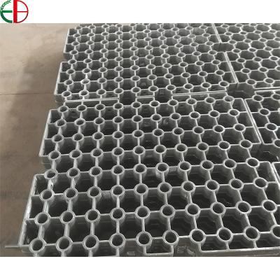China Heat Treatment Furnace Basket Tray for Investment Casting Investment Casting Parts Fireplace Grate Oven EB Brand EB13033 Model for sale