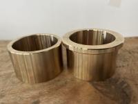 China Copper Bushing Aluminum Bronze Bushing Tin Bronze Sleeve Phosphor Bronze Sleeve Wear-resistant Cast Bushing High Load Capacity for sale