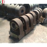 China Custom High Mn Steel High Chromium Alloy Cast Steel Heavy Duty Wear Resistant Crusher Hammer HRC50 Hardness ISO9001:2008 for sale