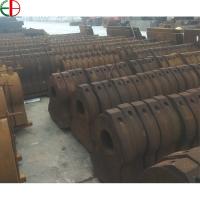 China Custom High Mn Steel High Chromium Alloy Cast Steel Heavy Duty Wear Resistant Crusher Hammer HRC50 Hardness ISO9001:2008 for sale