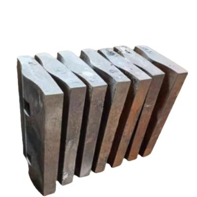 China Custom High Manganese Steel Ball Mill Liner Plate Mn13 Mn18 Wear Resistant Cast Spare Parts for Mining Ore Cement Grinding Mill for sale