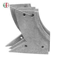 China High Cr Ni Alloy Cast Rotary Kiln Liner Heat Resistant Kiln Mouth Guard Plate for Cement Rotary Kiln Spare Parts for sale