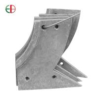 China High Cr Ni Alloy Cast Rotary Kiln Liner Heat Resistant Kiln Mouth Guard Plate for Cement Rotary Kiln Spare Parts for sale