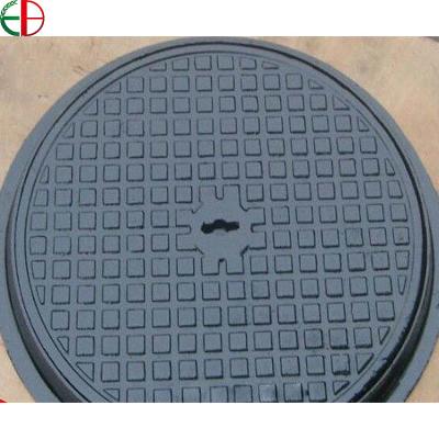 China EN124 Standard Ductile Iron Round Manhole Cover Heavy Duty Sewer Drain Manhole Cover for Municipal Road for sale