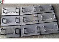 China High Cr Mo Steel Lifter Bar Embedded Into Rubber For SAG & AG Mill Lifter Bar EB6025 for sale