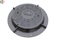 China EN124 D400 Decorative Manhole Cover Grass Manhole Cover Lockable With Handles EB16003 for sale