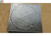 China EN124 Class D400 Ductile Cast Iron Manhole Cover With Frame , Custom Size EB13008 for sale