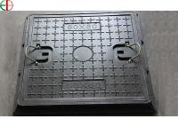 China EN124 Class D400 Ductile Cast Iron Manhole Cover With Frame , Custom Size EB13008 for sale