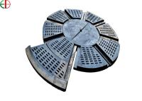 China Grate Ball Mill Rubber Liner For AG Mills & SAG Mills , Wear Resistant EB21009 for sale