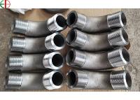 China Flange Connection Stainless Steel Alloy 90 Degree 1.4418 Pipe Fitting Elbow for sale
