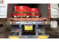 China Mn18Cr2 Mantle And Concave High Mn Cone Crusher Spare Parts for sale