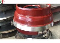 China Mn18Cr2 Mantle And Concave High Mn Cone Crusher Spare Parts for sale