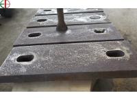 China High Cr Ni Hard Shot Blasting Cr15MoNi Cast Iron Plates for sale