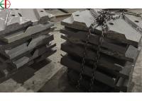 China 45-56HRC Chromium molybdenum Steel  Coal Cement Mill Liners for sale