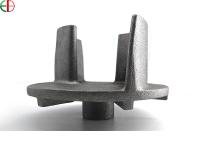 China QT500-7 	7.0kg Ductile Iron Impeller Centrifugal Pump Casting for sale