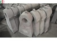 China ISO9001 Cement  Bimetallic Crusher Hammer Manganese Steel Casting for sale