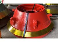 China Manganese Steel  Mn20Cr2 Impact Cone Crusher Wear Part Concave for sale