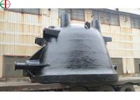 China Bowl Shaped QT500-7 Slag Pot Heat Resistant Cast Steel for sale