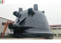 China Bowl Shaped QT500-7 Slag Pot Heat Resistant Cast Steel for sale