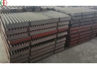 China Mn18Cr2Mo Jaw Crusher Ball Mill Liners Spares Components for sale