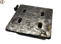 China 63RHC Cast Iron Casting Chocky Bar Laminated Wear Buttons and Wear Plate Wear Bars Blocks for sale