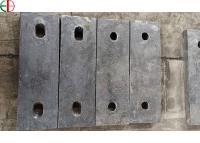 China 62HRC AS2027 High Wear Resistance Chrome  Impact Crusher Wear Liner for sale