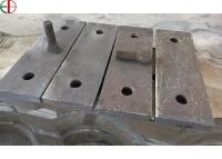 China 62HRC AS2027 High Wear Resistance Chrome  Impact Crusher Wear Liner for sale