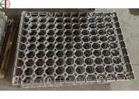 China Full Load Of Gears Onto Heat Treating Fixture Base Trays Heat Resistant Alloy 750 for sale