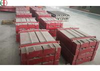 China Custom Ball Mill Cover Plate Liner Cr14% Cr20% for Jaw Crusher for sale