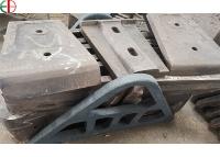China Cement Kiln Segments Ball Mill Liners Alloy Chromium Casting Steel Iron material for sale