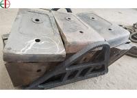 China Cement Kiln Segments Ball Mill Liners Alloy Chromium Casting Steel Iron material for sale