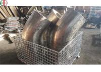 China 80 Seamless Carbon 45 Degree Steel Pipe Elbow With Flange for sale