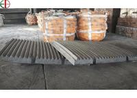 China Manganese Steel Fixed Jaw Plate HRC50 For Jaw Crusher for sale