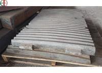 China Manganese Steel Fixed Jaw Plate HRC50 For Jaw Crusher for sale