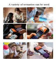 China 4G Smart 5 Inch Handheld POS Machine 16 GB with Android 11 Sunmi V2S for sale