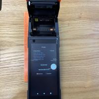 China Coffee Shop WiFi Android POS Terminal Portable With Integrated Scanner for sale