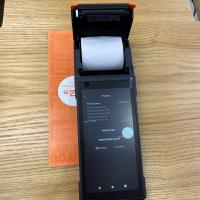 China Touch Screen Android POS Terminal High Speed With 16GB Rom 8MP Camera for sale